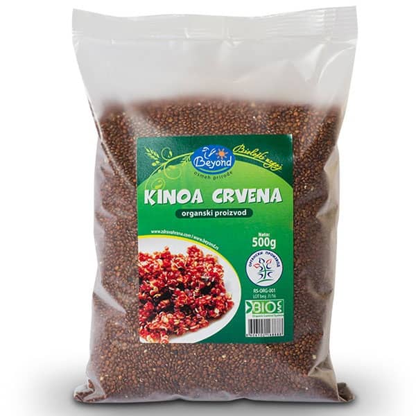 Crvena kinoa organska 500g Beyond | Cecin Biošpajz